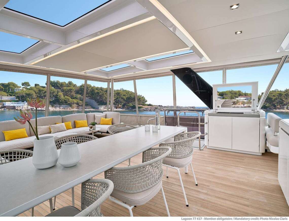 Lagoon Catamaran YACHT 77 - SYLENE catamaran rental | Windward Yachts